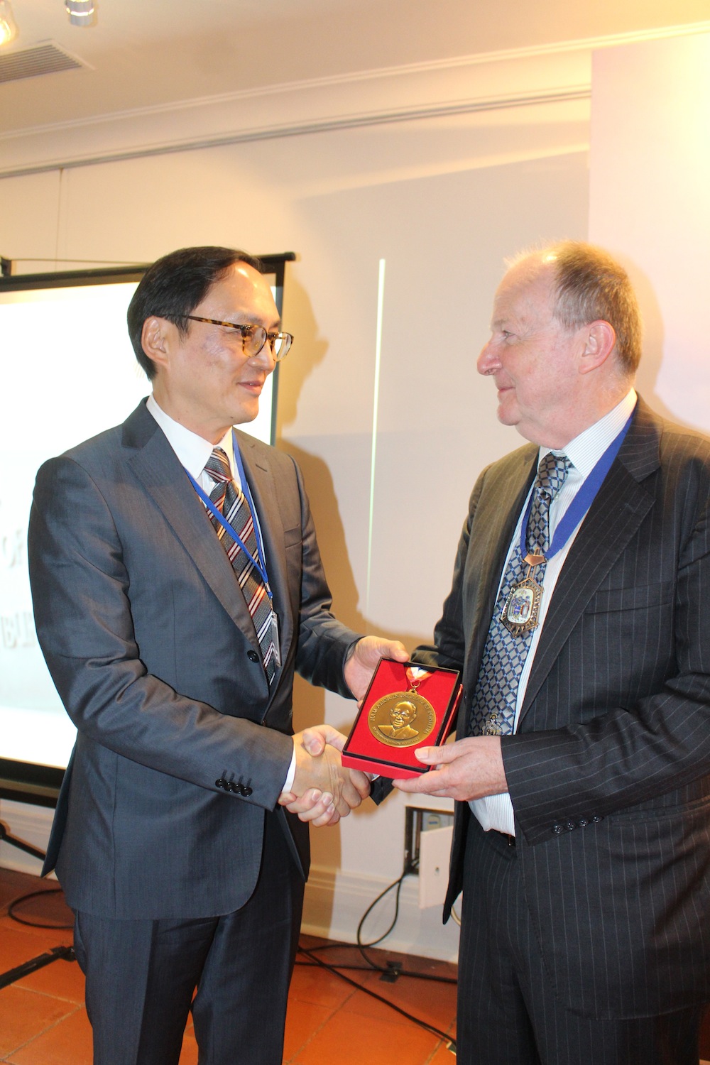 Professor Michael Lavelle-Jones Bestowed with Dr. Henry Fok Medal ...