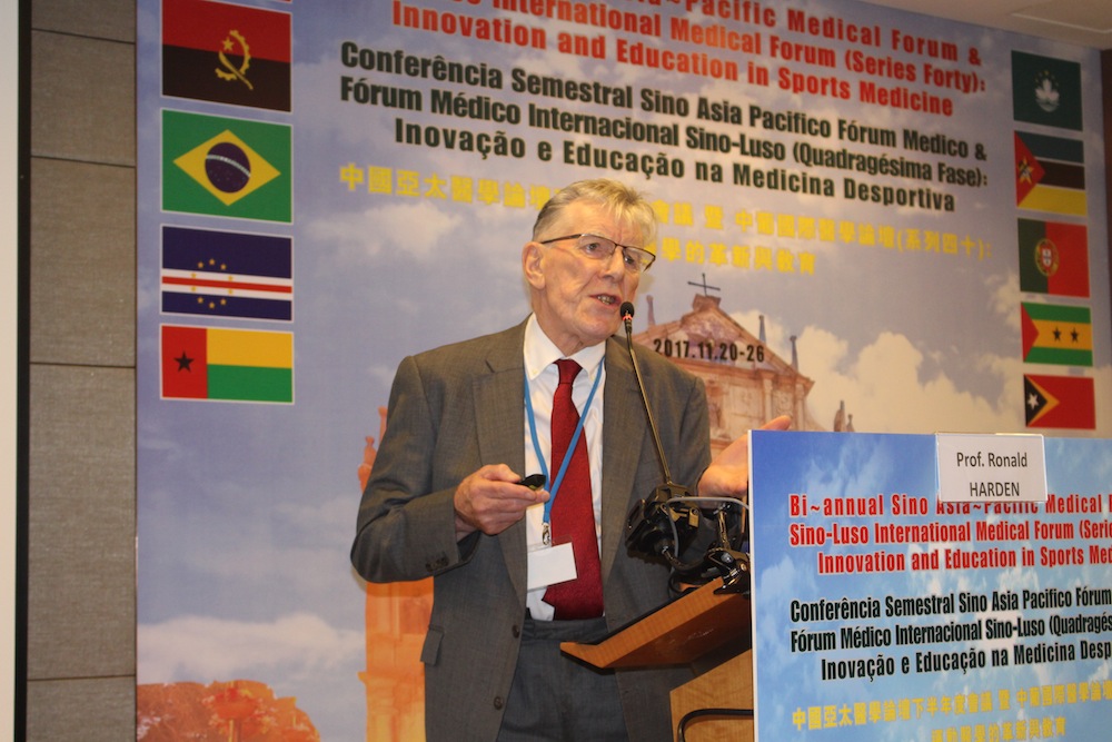 Dr. Ron Harden Receives Dr. Henry Fok Memorial Lecture Medal at Sino ...